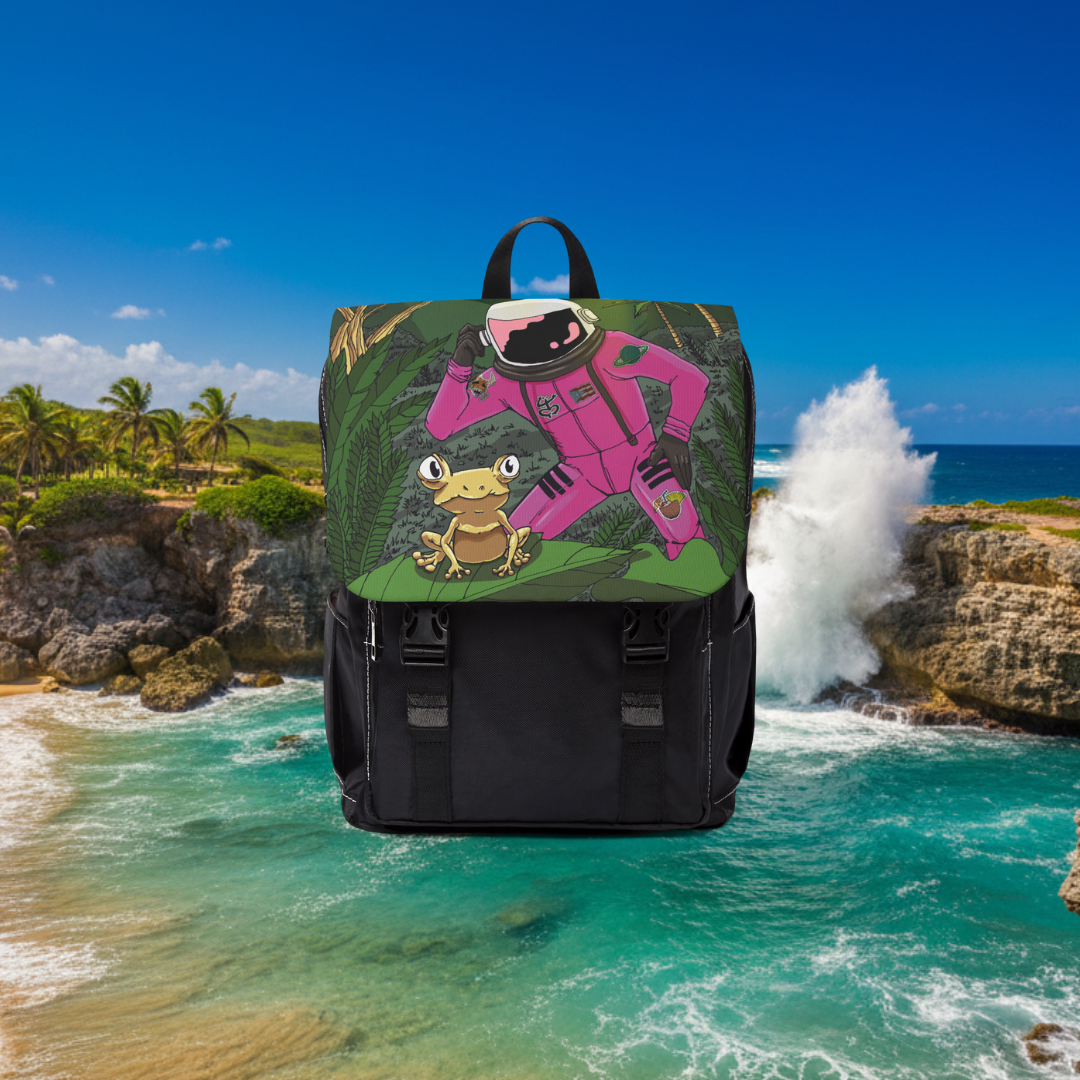 Backpack - Cozmic Finding His First Coqui in El Yunque – CozmicStoners